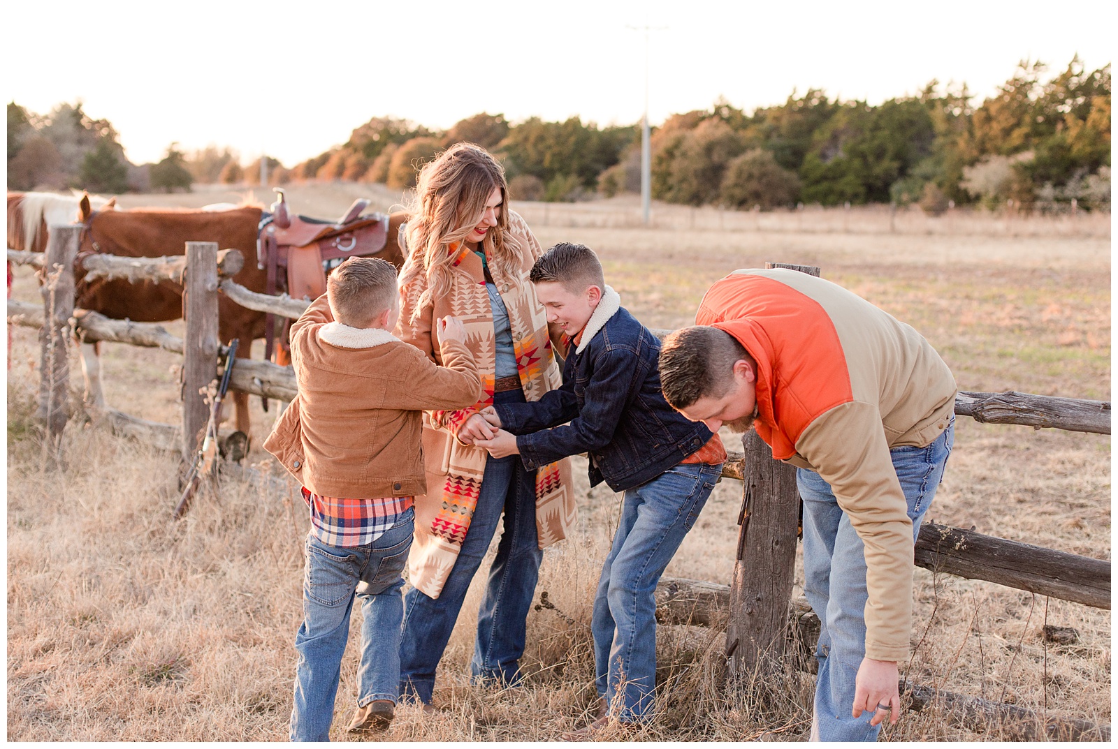 The Killman Family | Fairview Oklahoma | Western Style Family Session ...